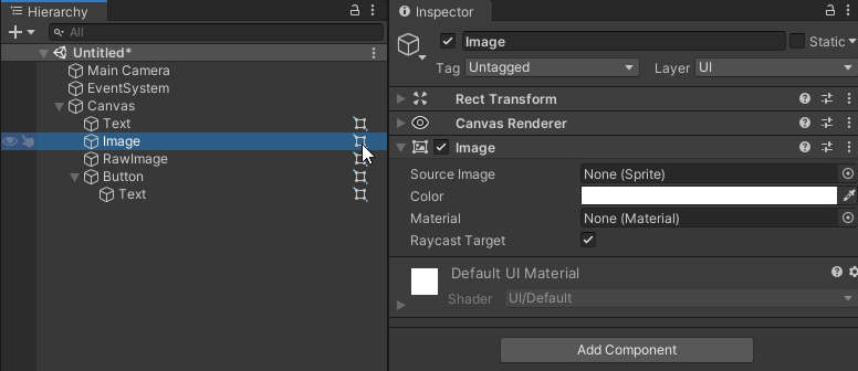GitHub - baba-s/UniHierarchyRaycastTargetButton: 【Unity】Hierarchy に Raycast Target を変更するボタンを追加する ...