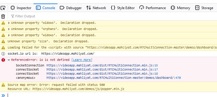 ReferenceError: io is not defined · Issue #884 · muaz-khan/RTCMultiConnection · GitHub