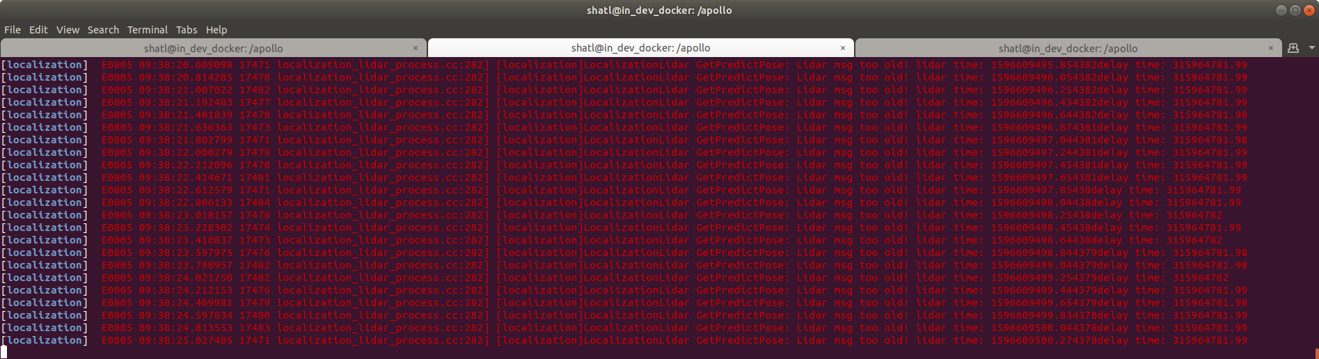 Unstable fusion in MSF localization · Issue #9826 · ApolloAuto/apollo · GitHub