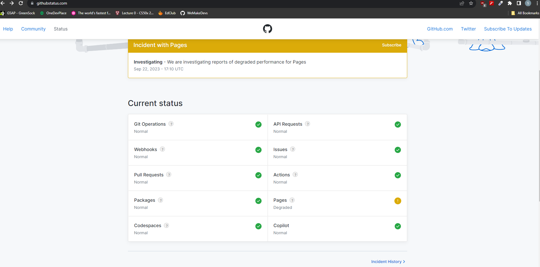 Deploy to GitHub pages failing · community · Discussion #67961 · GitHub