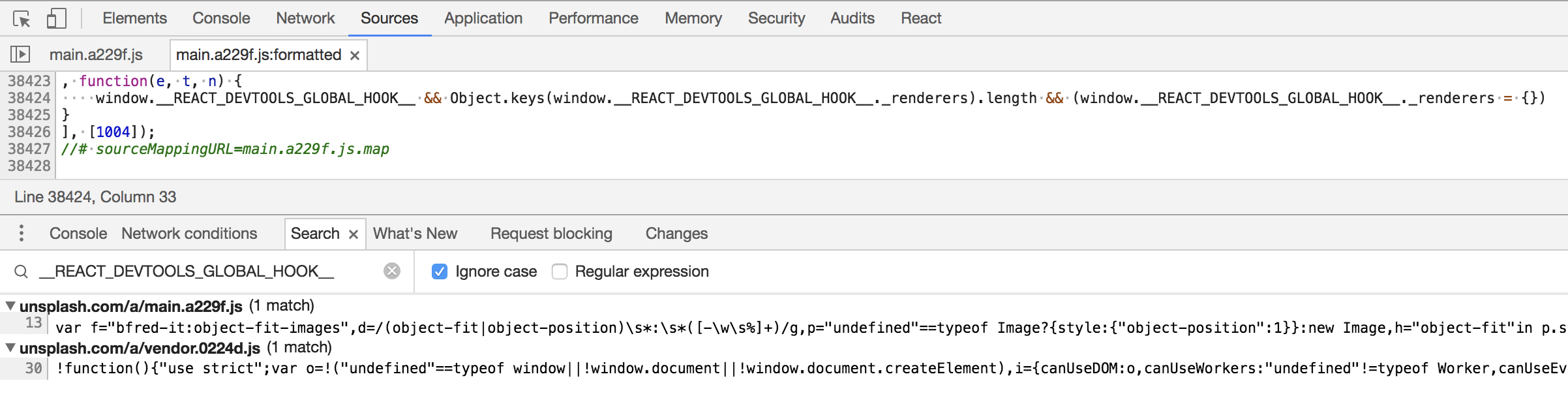 React Devtools Not Working On Unsplash · Issue 969 · Facebookreact Devtools · Github