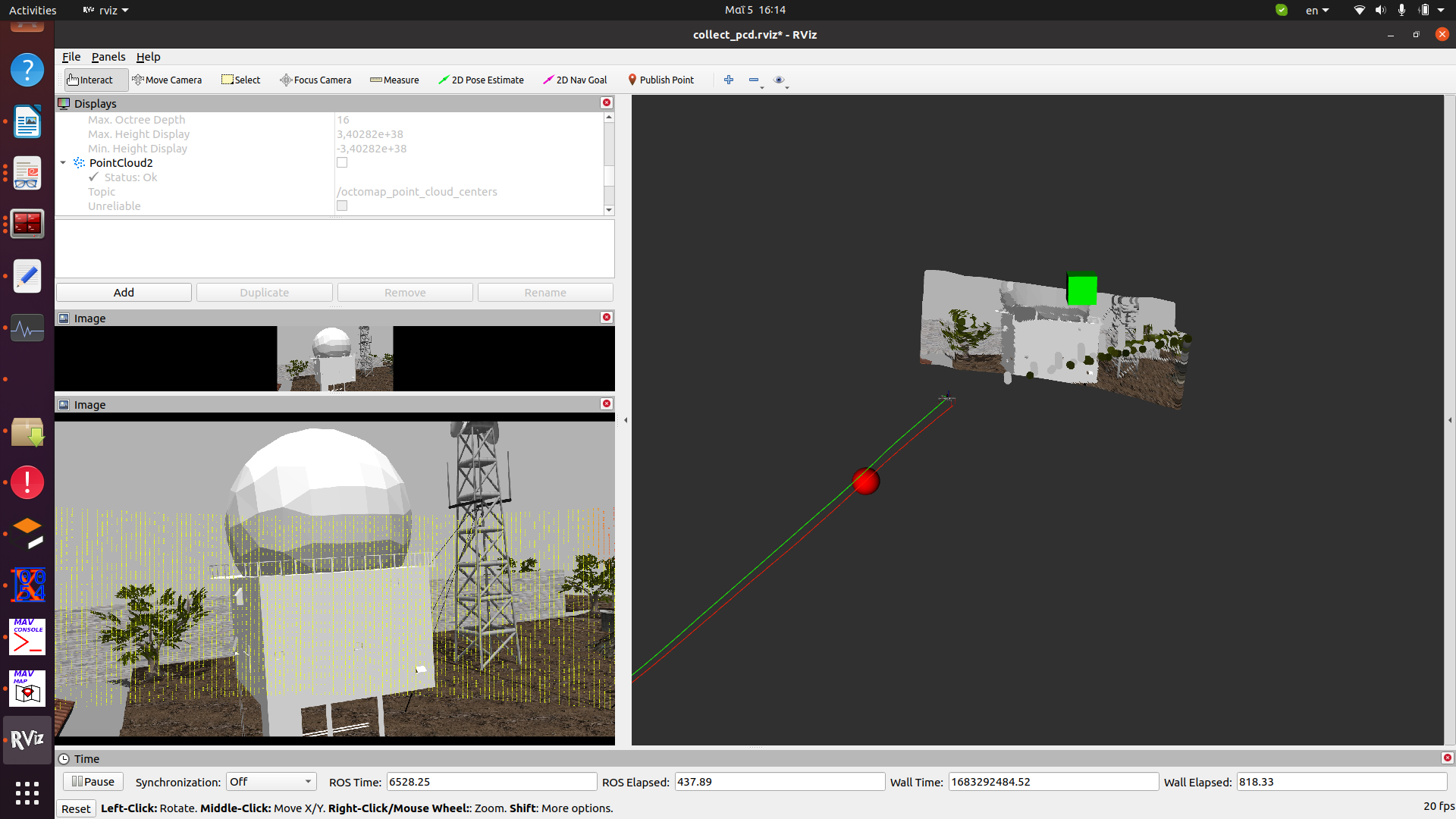 Gazebo simulation when looking at the empty space some times getting a really low value · Issue ...