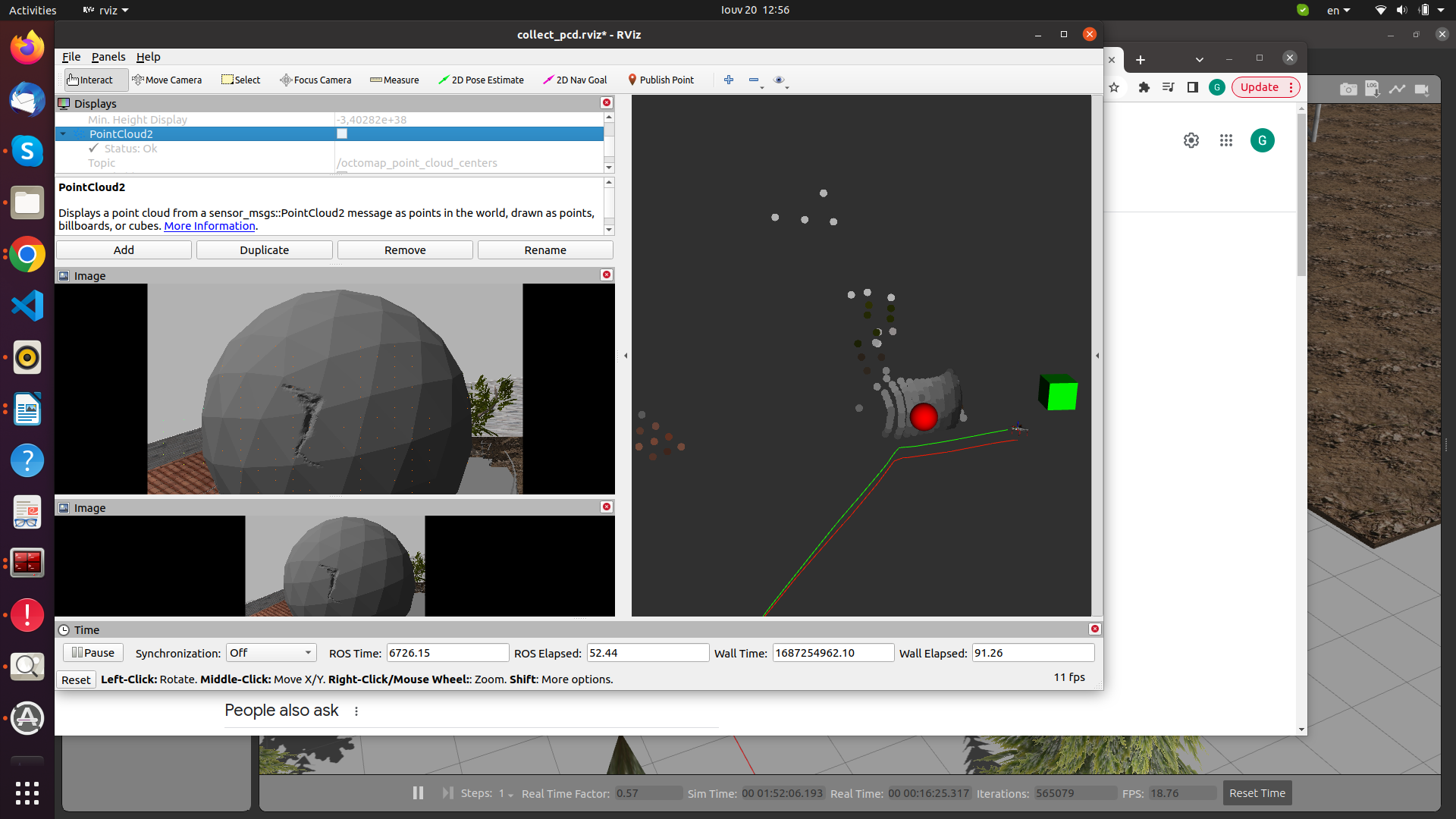 Gazebo simulation when looking at the empty space some times getting a really low value · Issue ...