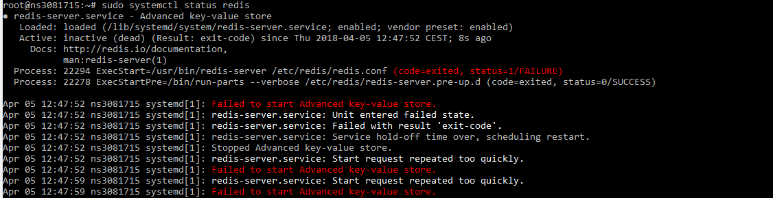 Unit redis-server.service has finished shutting down · Issue #9 · bigbluebutton/bbb-install · GitHub
