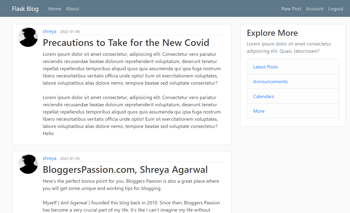 GitHub - ashishjangir02082001/Flask-Blog-App