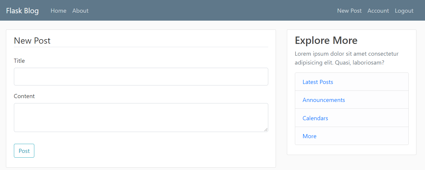 GitHub - ashishjangir02082001/Flask-Blog-App