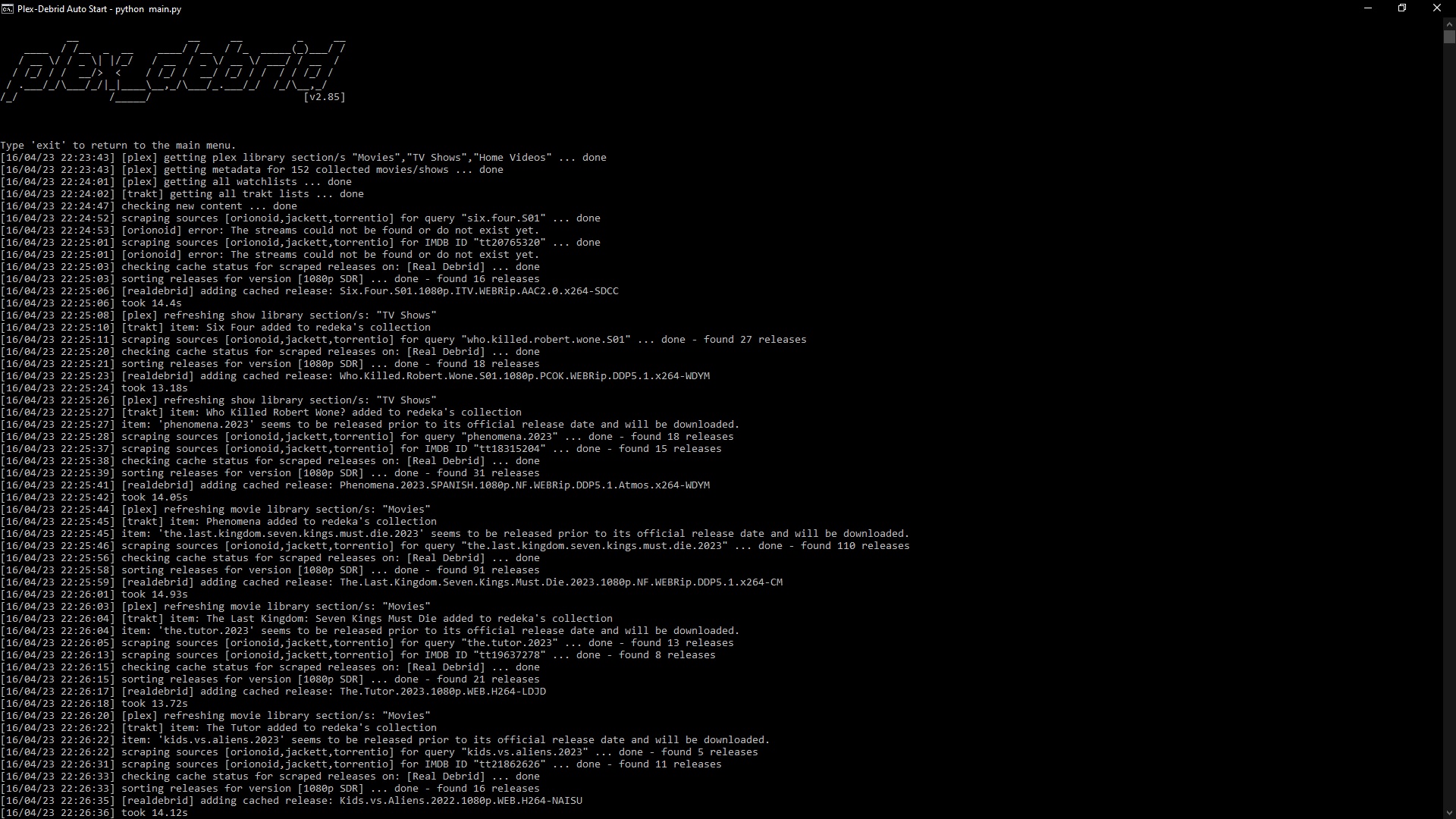 What have I overlooked? Any tips would be greatly appreciated! · itsToggle plex_debrid ...