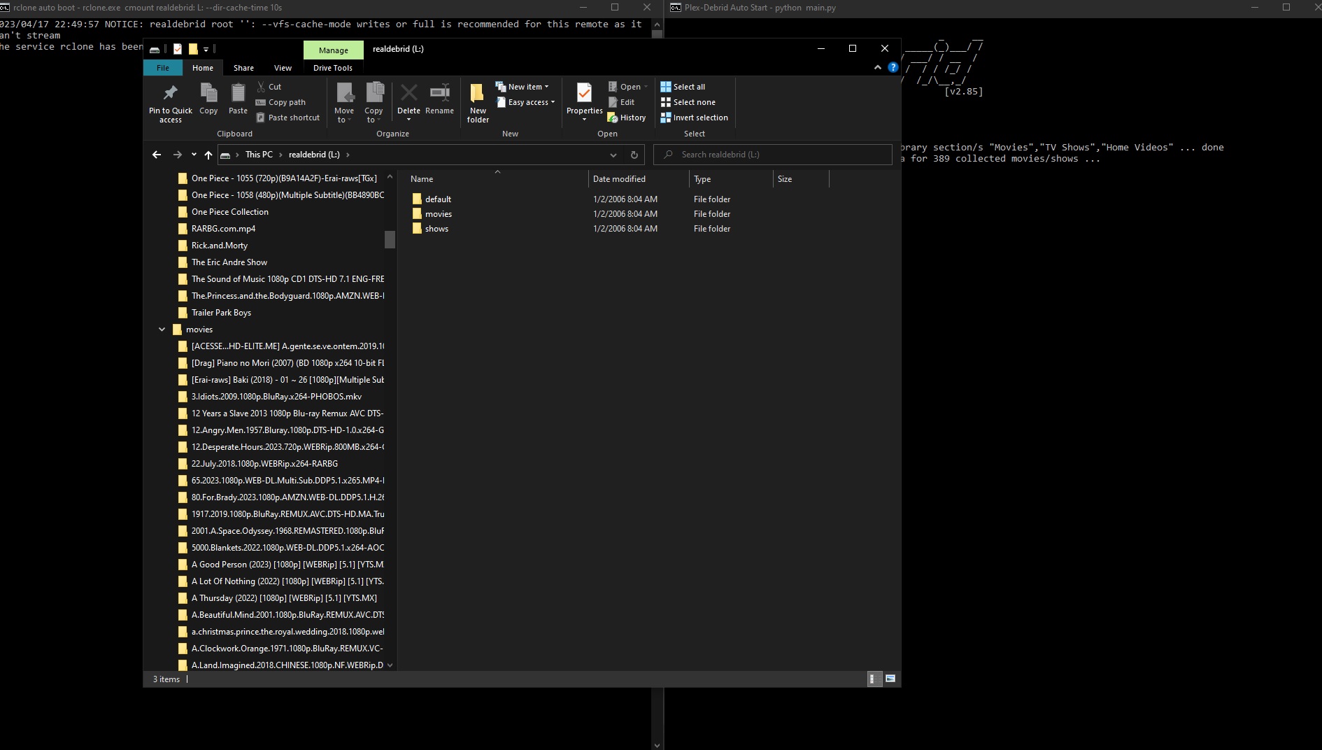 What have I overlooked? Any tips would be greatly appreciated! · itsToggle plex_debrid ...