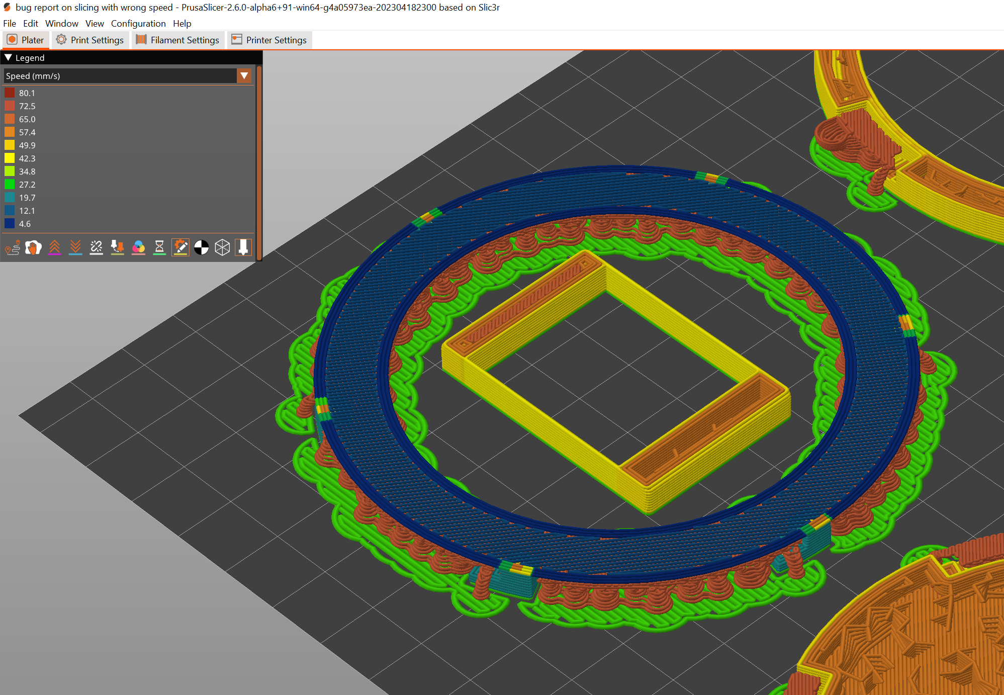 Slicing Perimeter With Travel Speed · Issue 10369 · Prusa3dprusaslicer · Github 