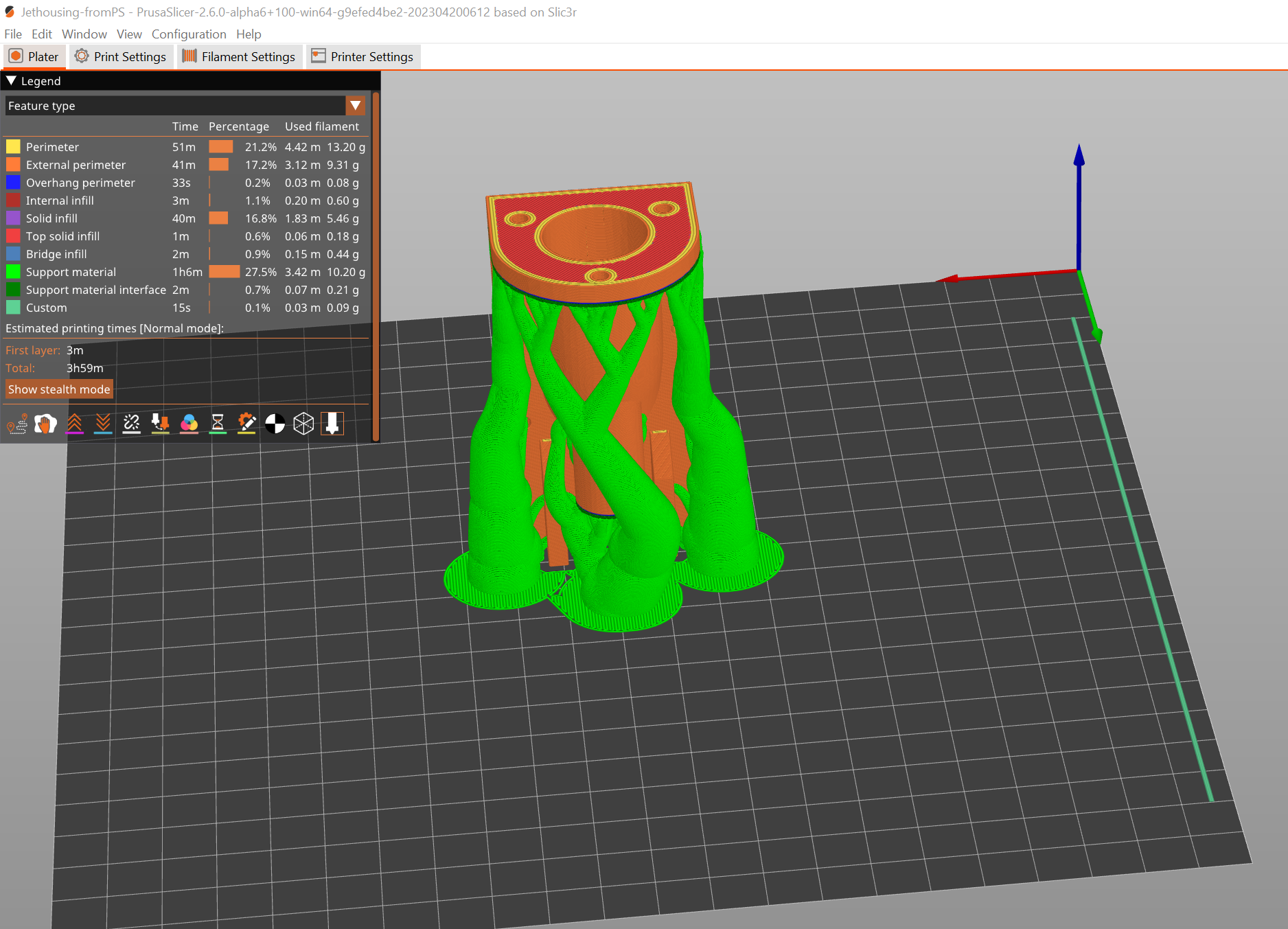 Divide by zero \ organic support · Issue #10385 · prusa3d/PrusaSlicer · GitHub