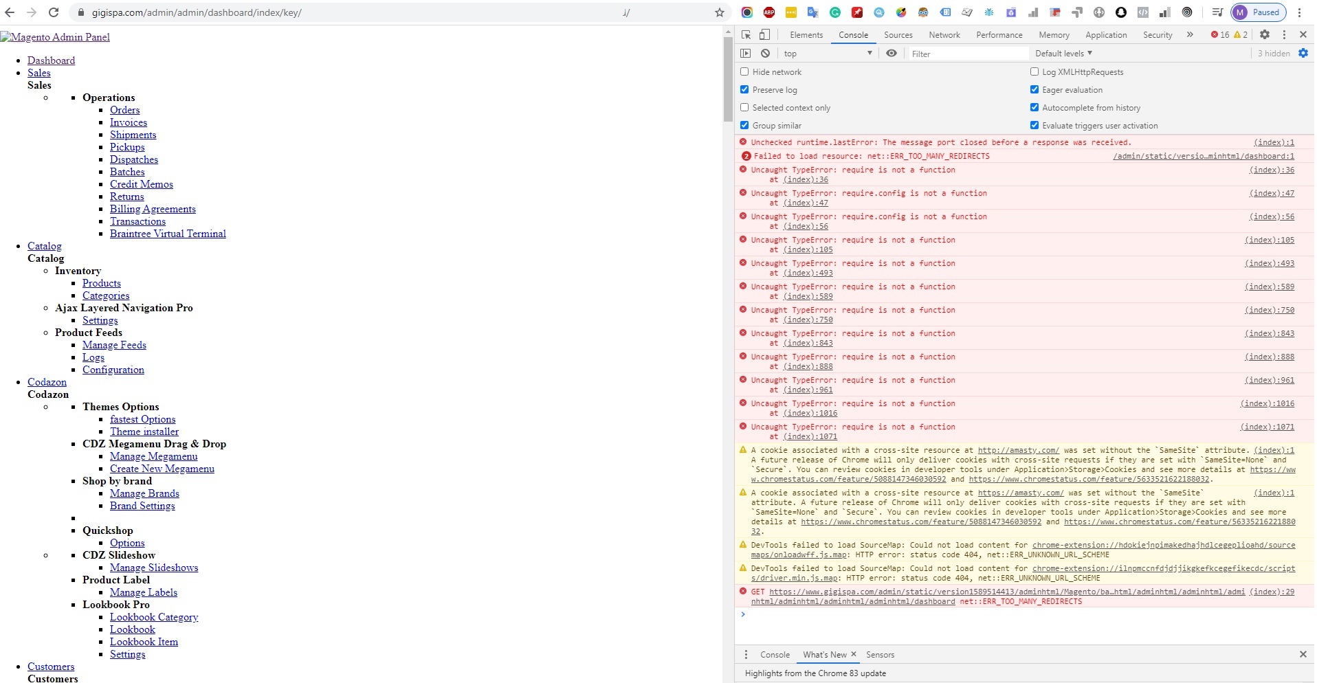 Backend doesn't work after changing Custom Admin URL · Issue #28475 · magento/magento2 · GitHub