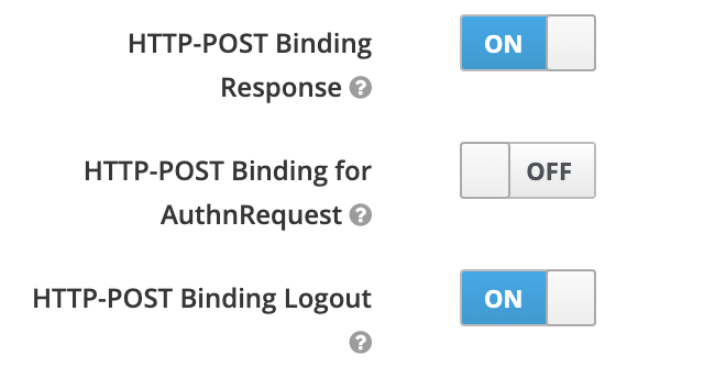 SLO and ACS Binding are linked with AuthnRequest Binding in SAML Identity Broker Metadata ...