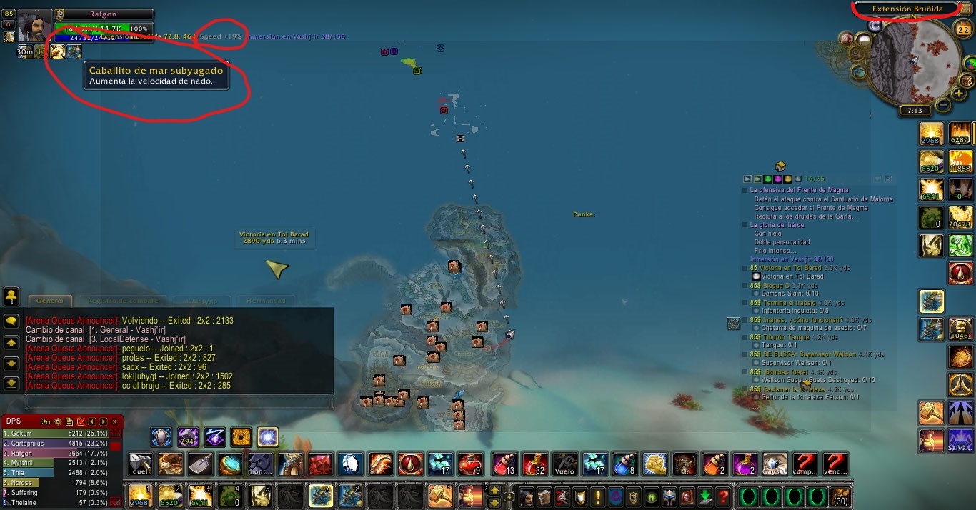 Montura de Poseidus (Caballito de mar subyugado) · Issue #226 · athenaswow/BugTracker-Athenas ...