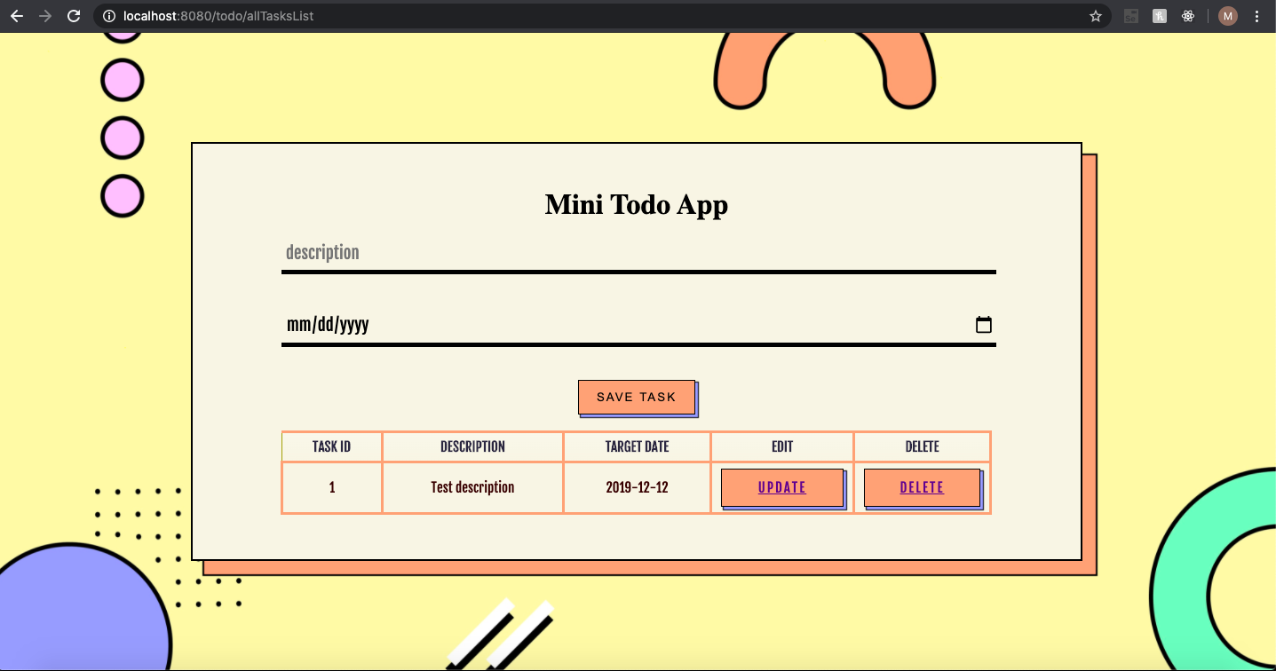 Github M7md21999todo App Simple Todo Application In Spring Boot