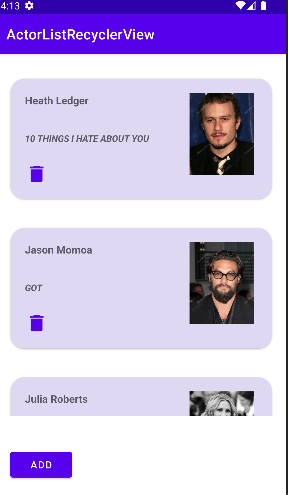 GitHub - zeynepmerve97/ActorListRecyclerView