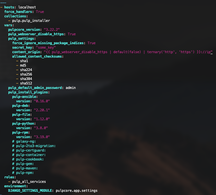 Requirments conflict while installing pulp-ansible · Issue #1366 · pulp/pulp_ansible · GitHub