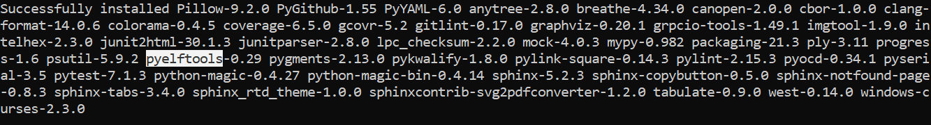 Modulenotfounderror No Module Named Elftools · Issue 51070 · Zephyrproject Rtos Zephyr · Github