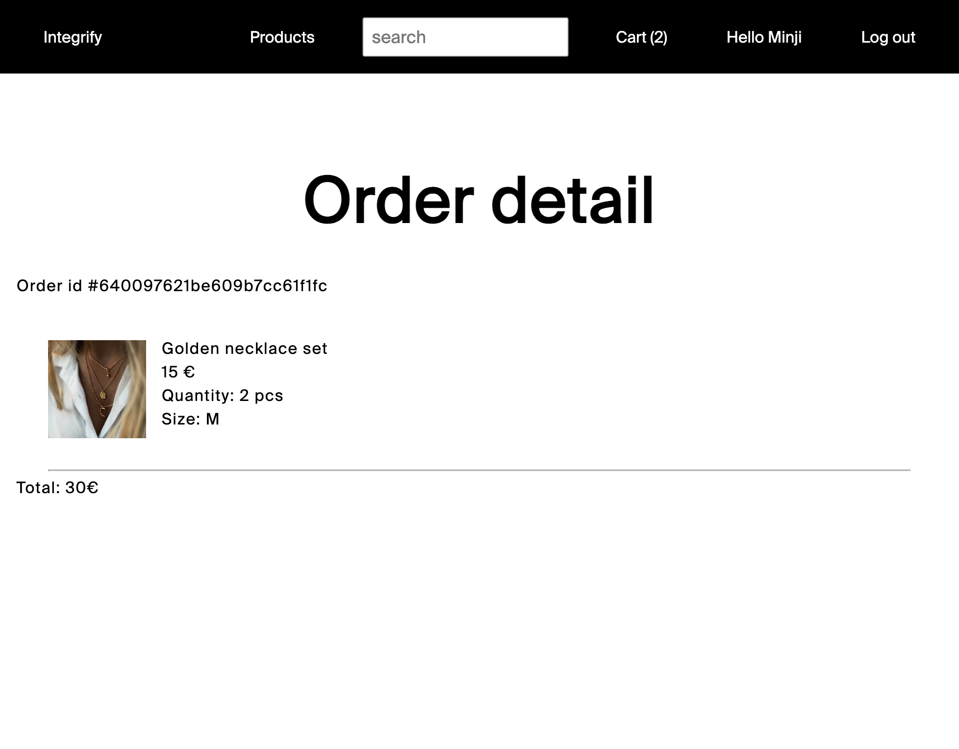GitHub - mingg1/Integrify-Boutique: Fullstack clothing online store application using MERN stack