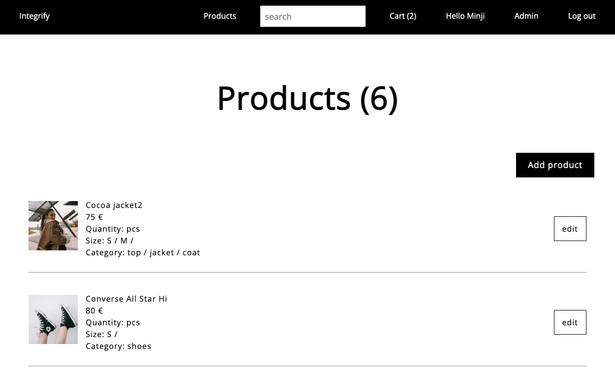 GitHub - mingg1/Integrify-Boutique: Fullstack clothing online store ... GitHub - mingg1/Integrify-Boutique: Fullstack clothing online store ...