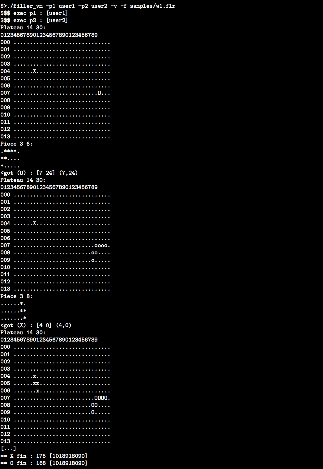 GitHub - AidarAzizov/filler: Игра с двумя ботами
