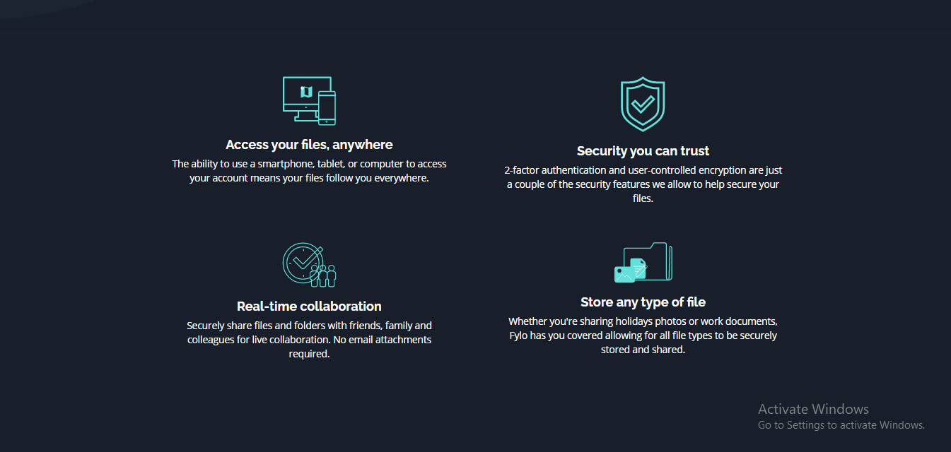 GitHub - DaminiPandey/fylo-dark-theme-landing-page-challenge
