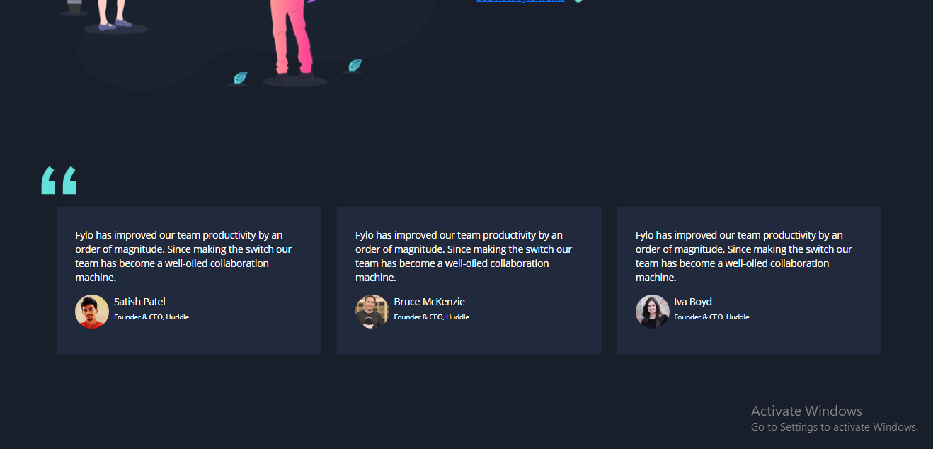 GitHub - DaminiPandey/fylo-dark-theme-landing-page-challenge