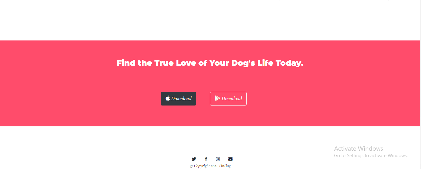 GitHub - DaminiPandey/TinDog: An amazing dating website for your dog ; )