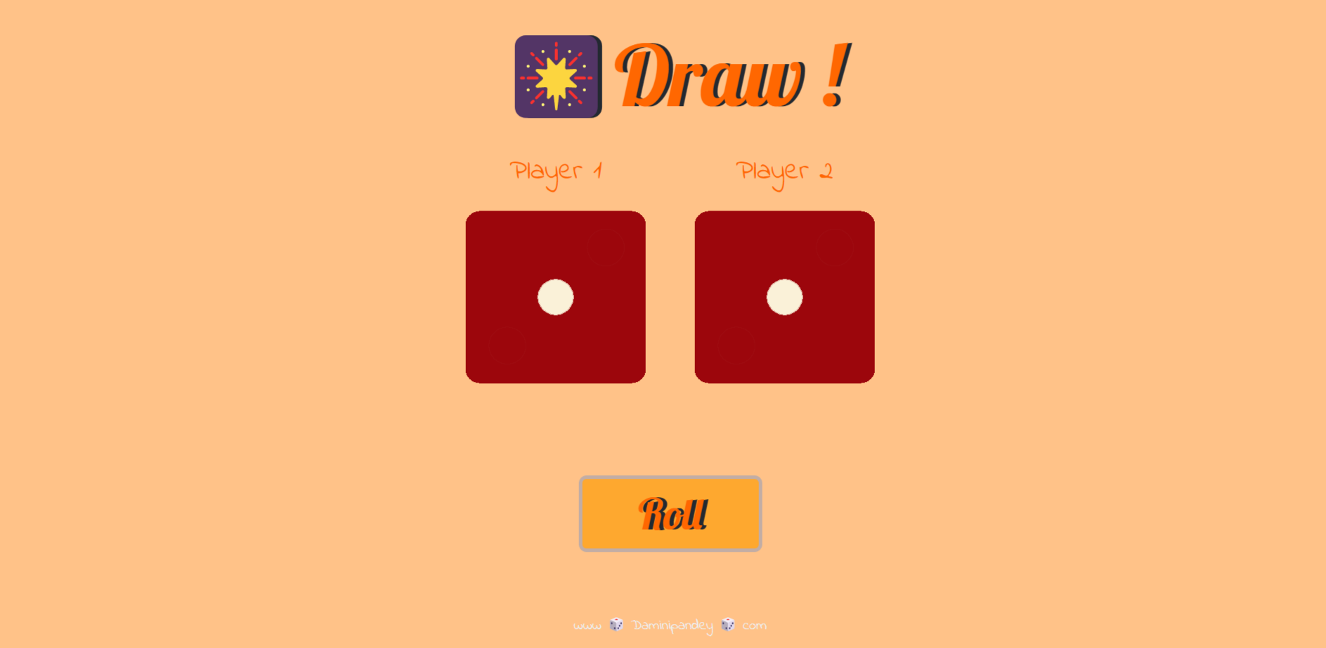 GitHub - DaminiPandey/DiceGame