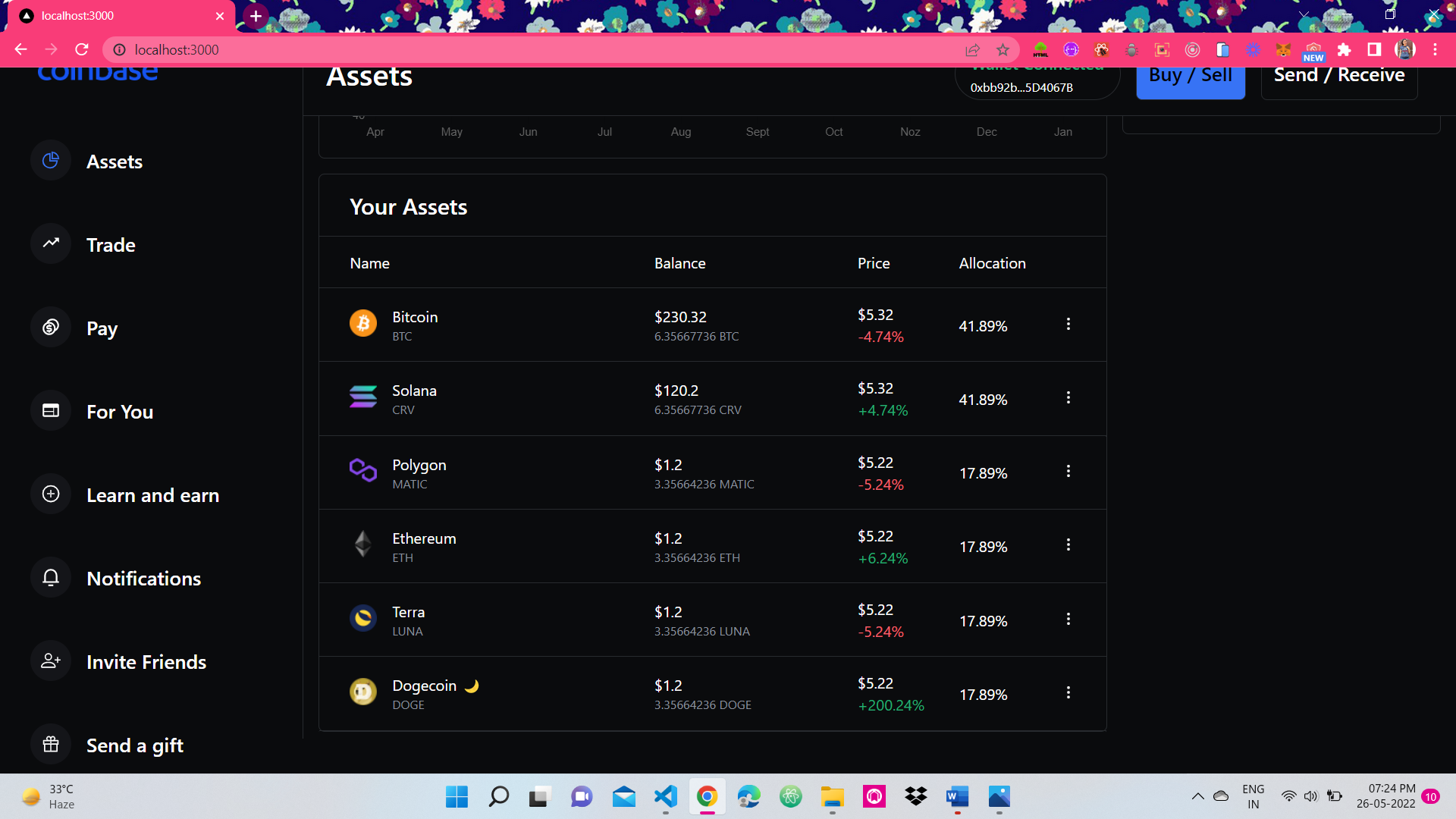 GitHub - DaminiPandey/Coinbase-DEX-Application: Coinbase Decentralized ...