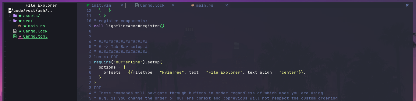 [Bug]: Can't load the styling for the BufferLine on startup · Issue #397 · akinsho/bufferline ...