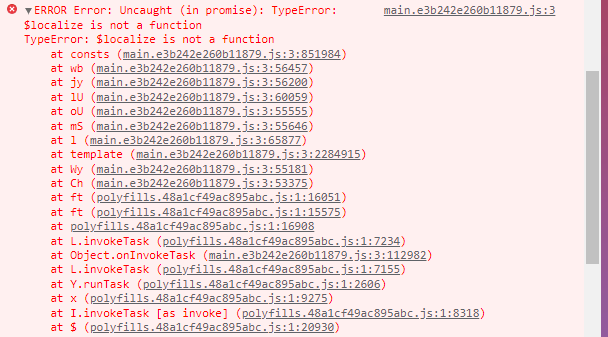 Bug: $localize is not a function - error with dialog component · Issue #1565 · sbb-design ...