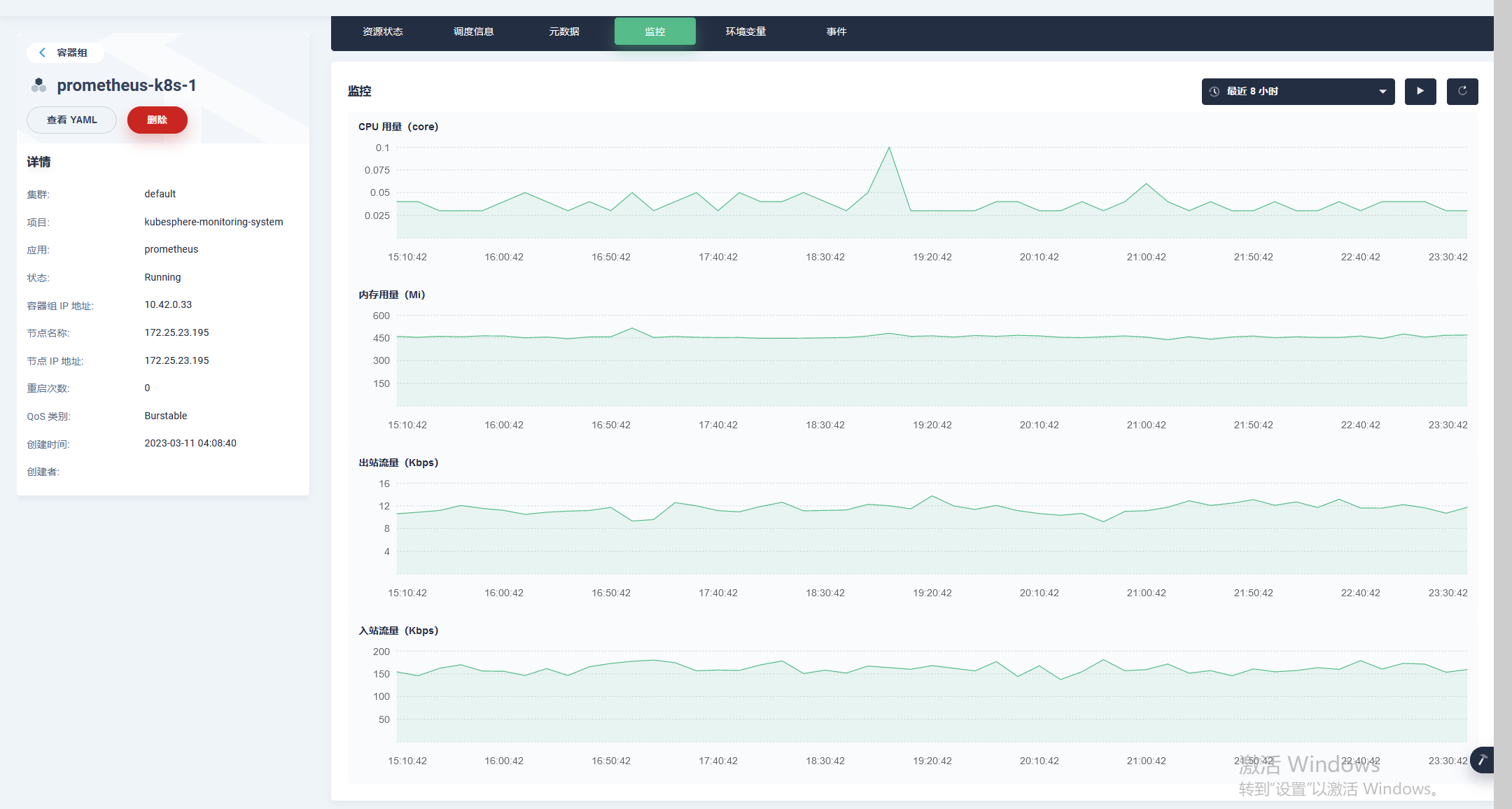 求助，监控面板获取不到POD的mem/cpu指标 · Issue #5597 · kubesphere/kubesphere · GitHub