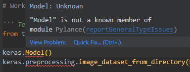 tensorflow.keras IDE auto-completion fails · Issue #56231 · tensorflow/tensorflow · GitHub