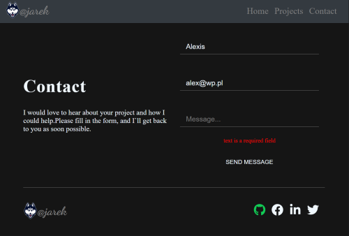 GitHub - ajarek/react-42-vite-portfolio-developer