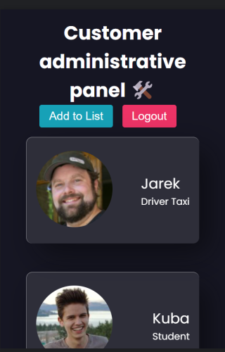 GitHub - ajarek/react-52-vite-customer-administration-panel