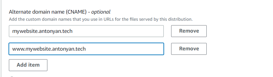 Github Antony A Nhosting A Static Website With Aws S3 Cloudfront Setting Up Static Website