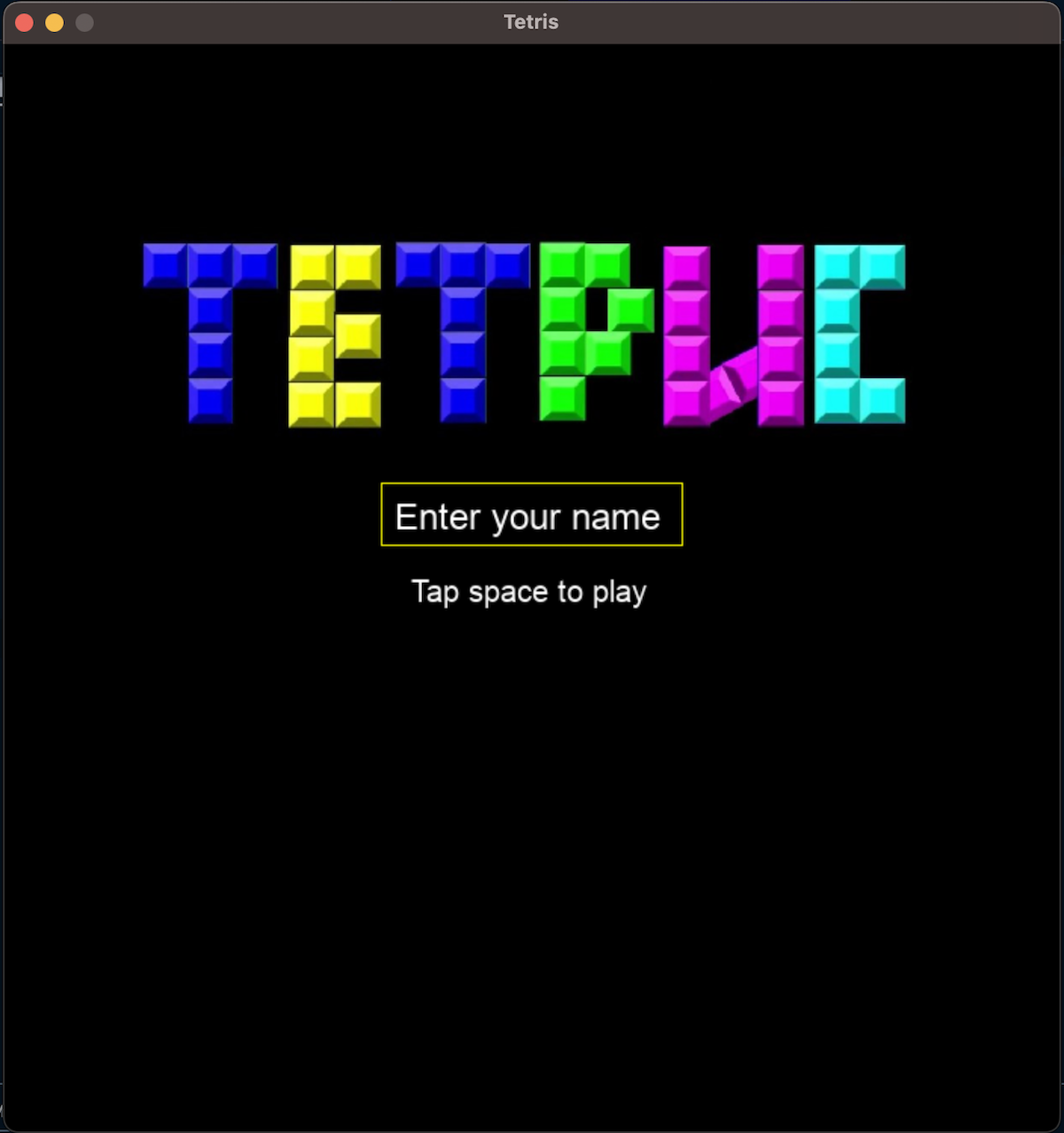 GitHub - Veter-ok/pygame-tetris: Tetris create with pygame (project №2 for Yandex Lyceum)