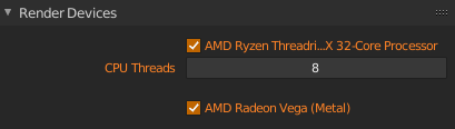 CPU Threads bug · Issue #320 · GPUOpen-LibrariesAndSDKs/RadeonProRenderBlenderAddon · GitHub