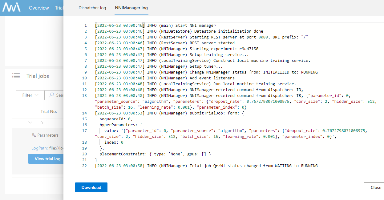 讨论 webui 的一些需求 · Issue #4962 · microsoft/nni · GitHub