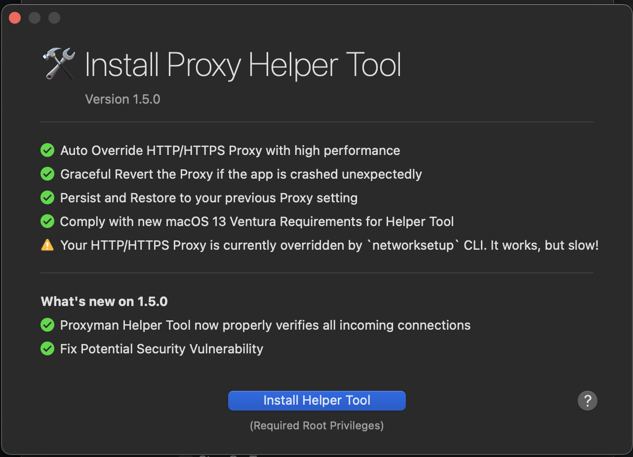 No Requests logged since updating · Issue #1834 · ProxymanApp/Proxyman · GitHub