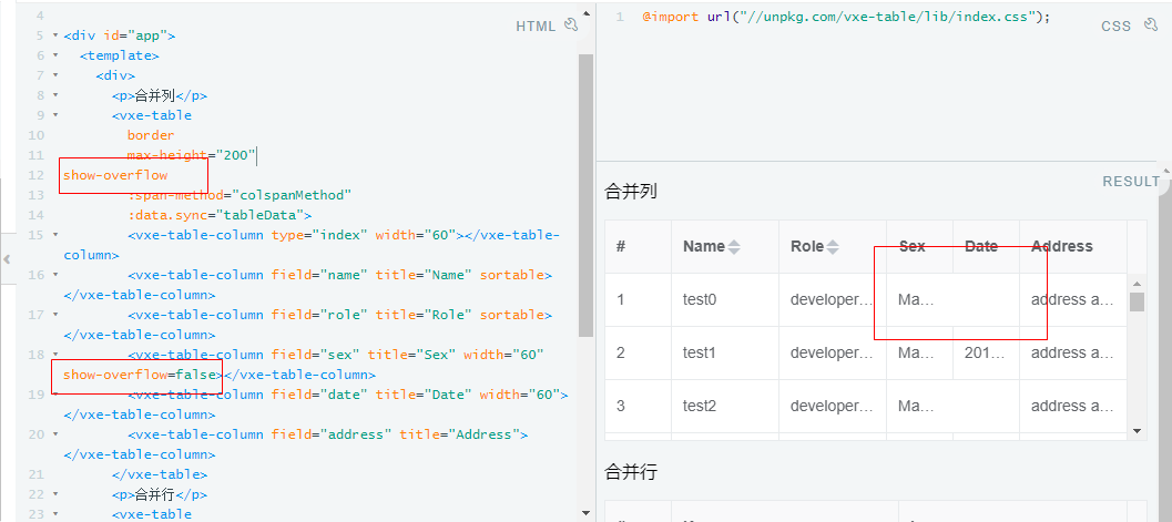 当table和column同时设置show Overflow的问题 · Issue 117 · X Extendsvxe Table · Github