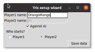 GitHub - OrangoMango/TrisGame: A simple Tic Tac Toe/Tris game against a ...