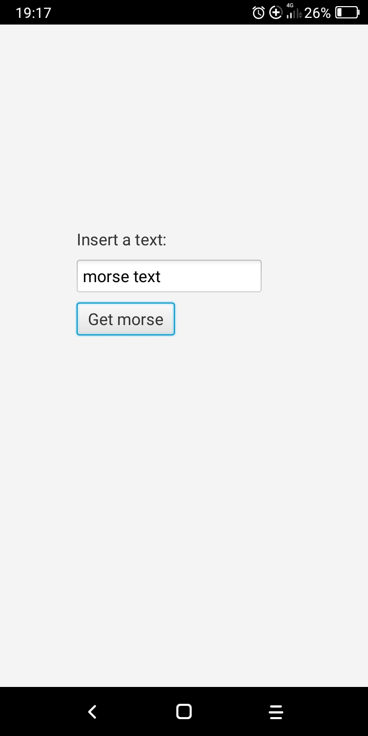 GitHub - OrangoMango/MorseAndroid: Morse code generator app for android using system vibrator