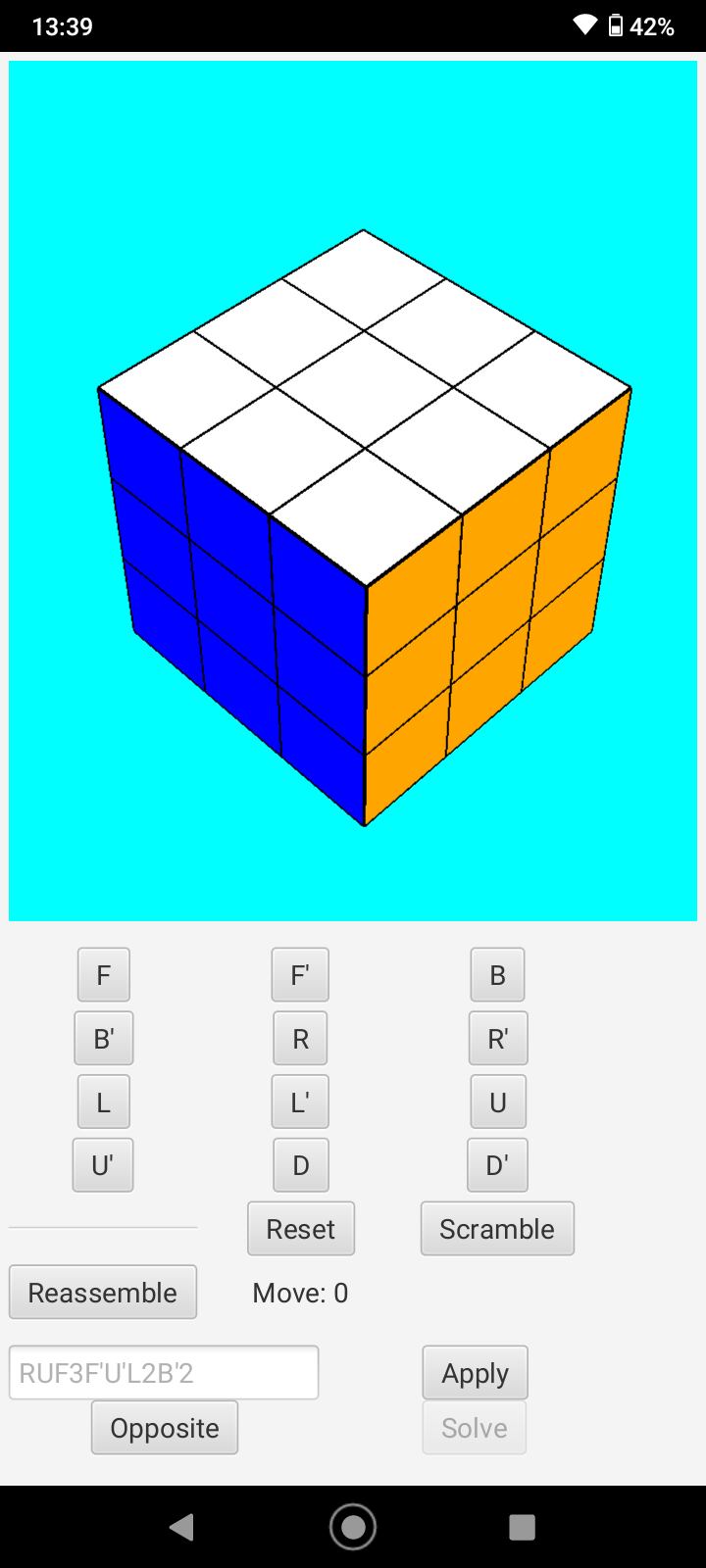 GitHub - OrangoMango/RubikCube: Rubik's cube made with javafx3D