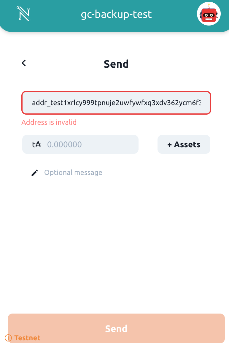 Unable to send to a valid address Nami Wallet [multisig use case] · Issue #423 · input-output-hk ...