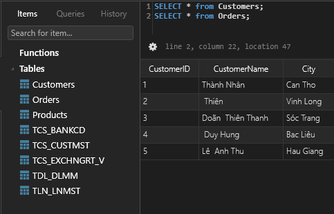 Lỗi trong Queries khi save · Issue #2111 · TablePlus/TablePlus · GitHub