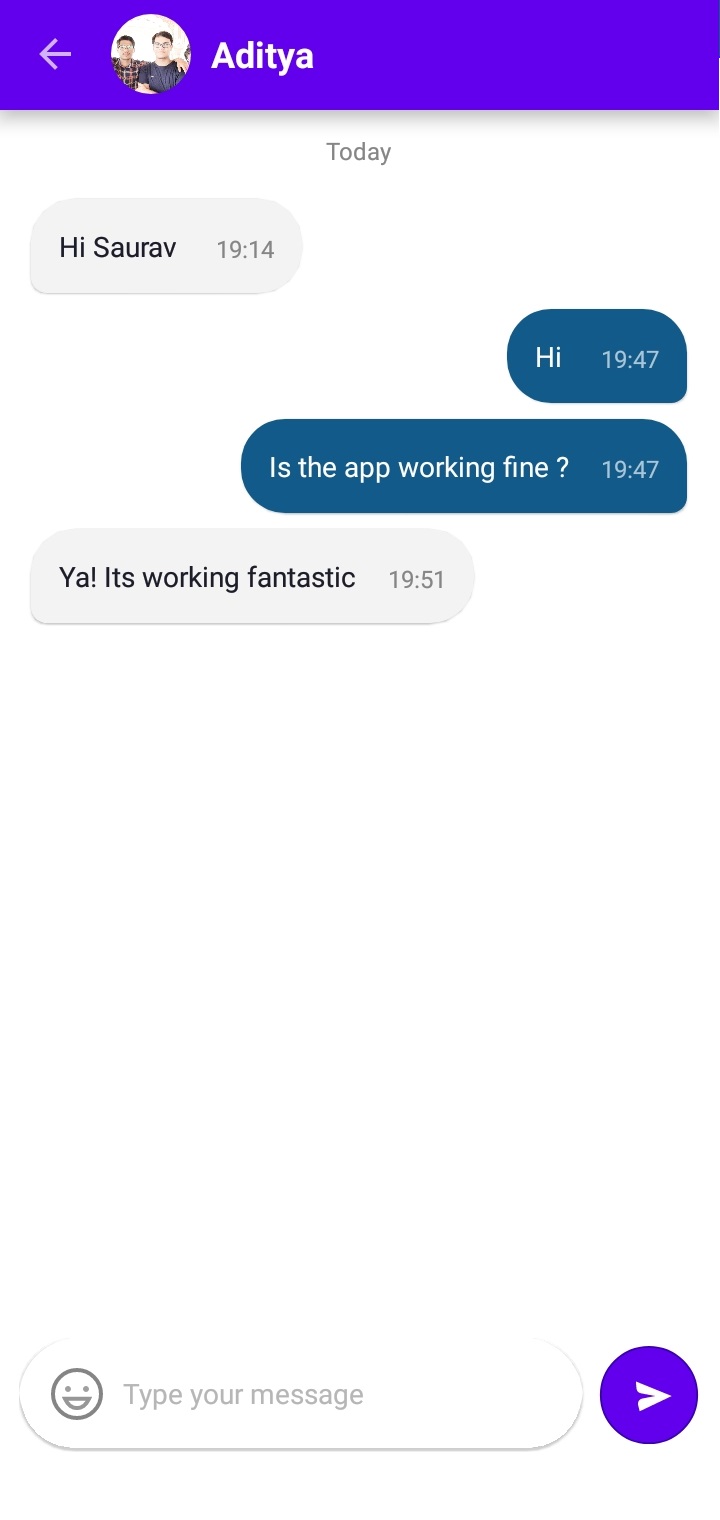 GitHub - sauravmr360/SChat: SChat (Chat App) is a real time one to one ...
