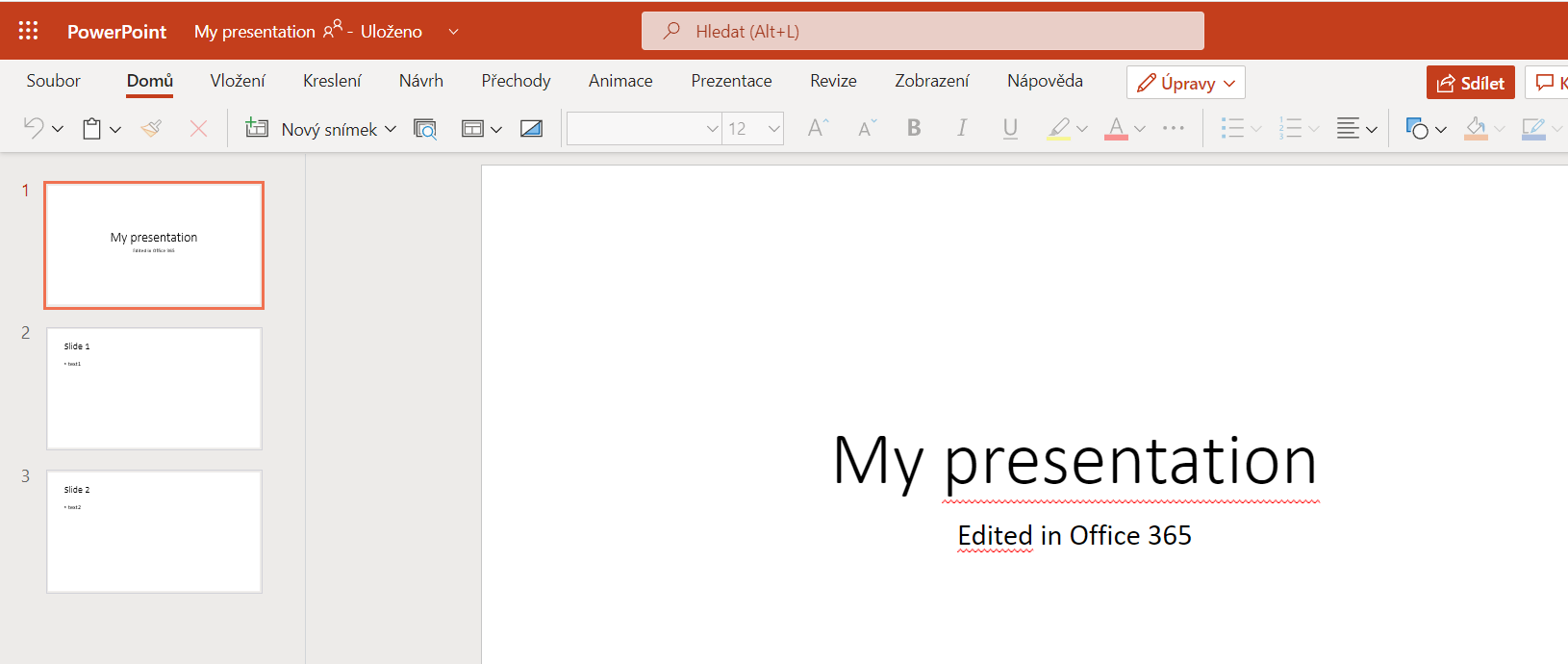 Presentation editor - support for "Sections" · Issue #1475 · ONLYOFFICE/DocumentServer · GitHub