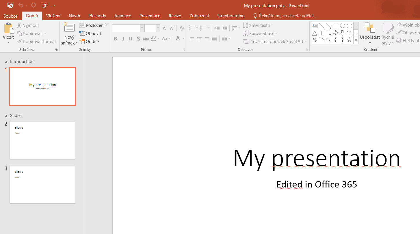 Presentation editor - support for "Sections" · Issue #1475 · ONLYOFFICE/DocumentServer · GitHub