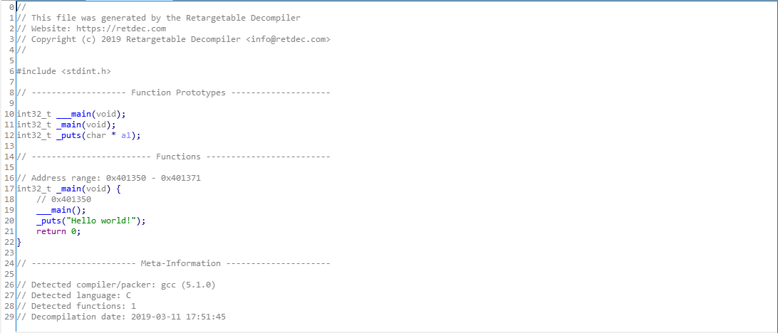 Ghidra Disassembler and Decompiler Doesn't Recognize Puts... · Issue ...